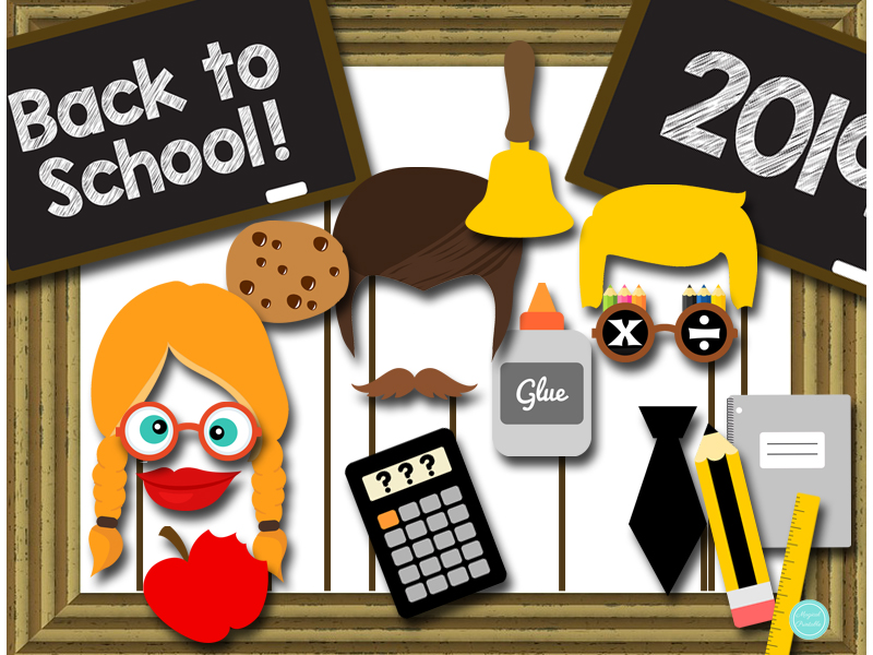 DIY Back to School Photobooth Props – Printabell • Express